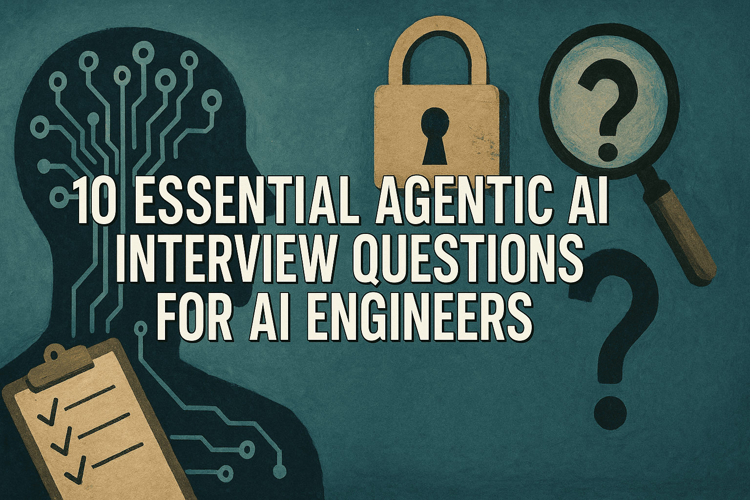 10 Essential Agentic AI Interview Questions For AI Engineers